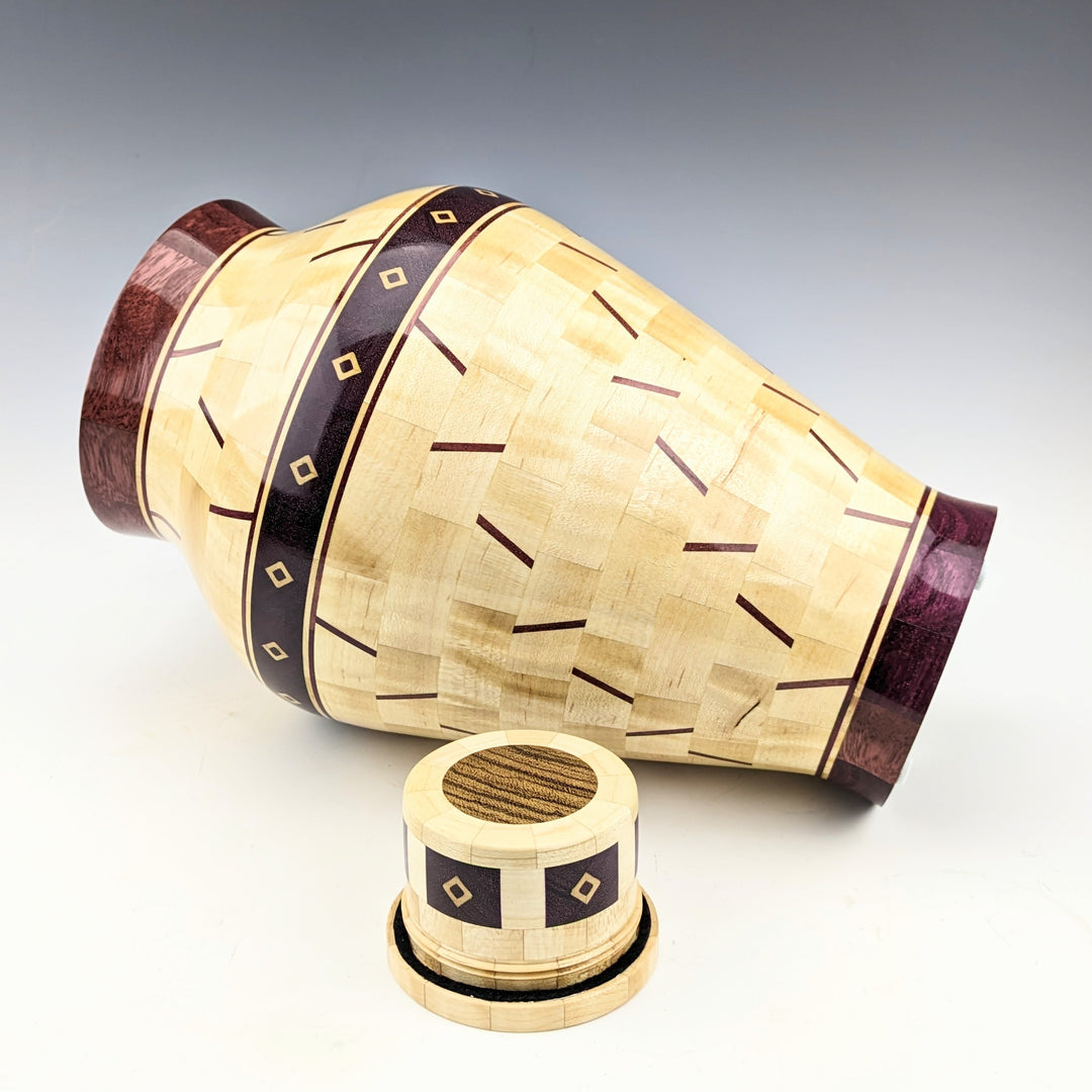 Segmented Vases by Simon Roy, home decor, handmade gifts, wood crafts ...